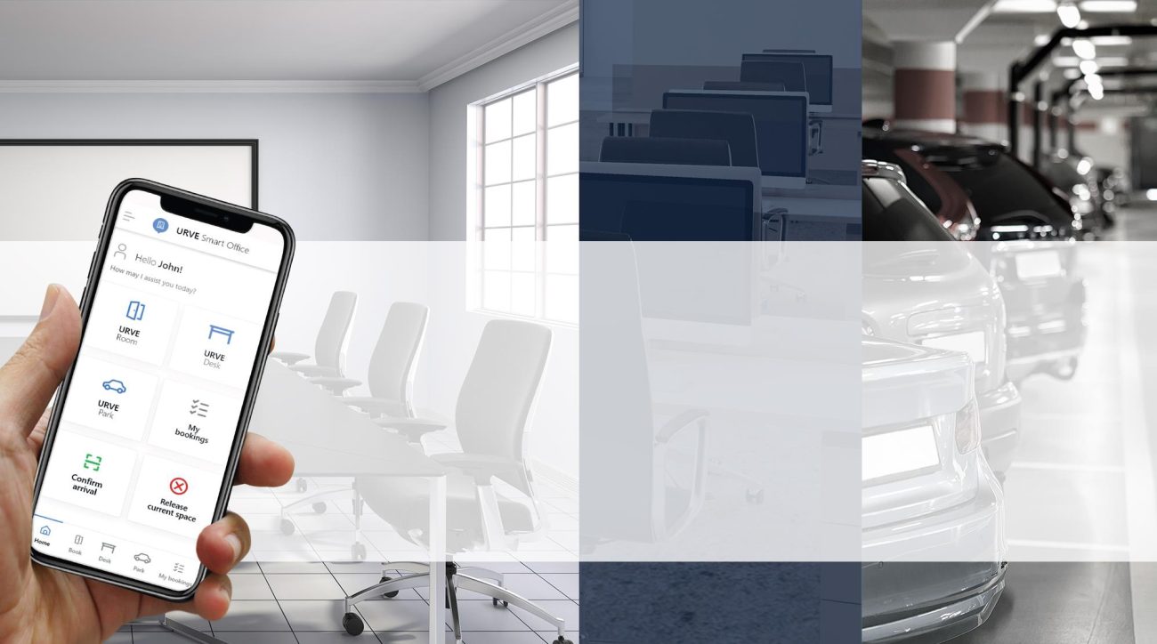 URVE Smart Office – inteligentne systemy rezerwacji | Nomacom